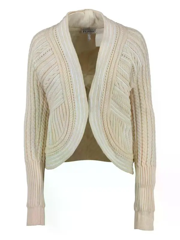 Gianfranco Ferre Cable-knit Cardigan