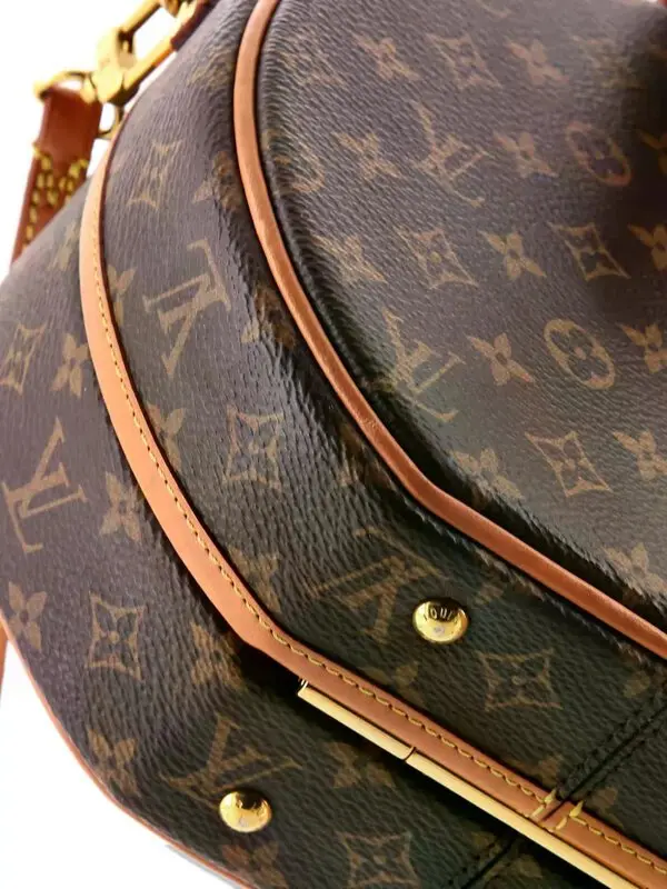LOUIS VUITTON Petite Boite Chapeau Crossbody Bag Monogram Canvas - Brown