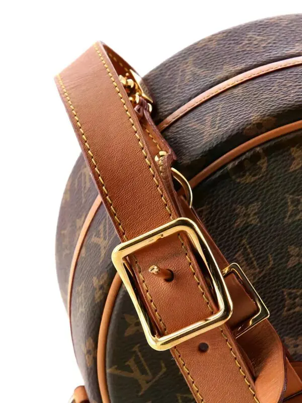 LOUIS VUITTON Petite Boite Chapeau Crossbody Bag Monogram Canvas - Brown