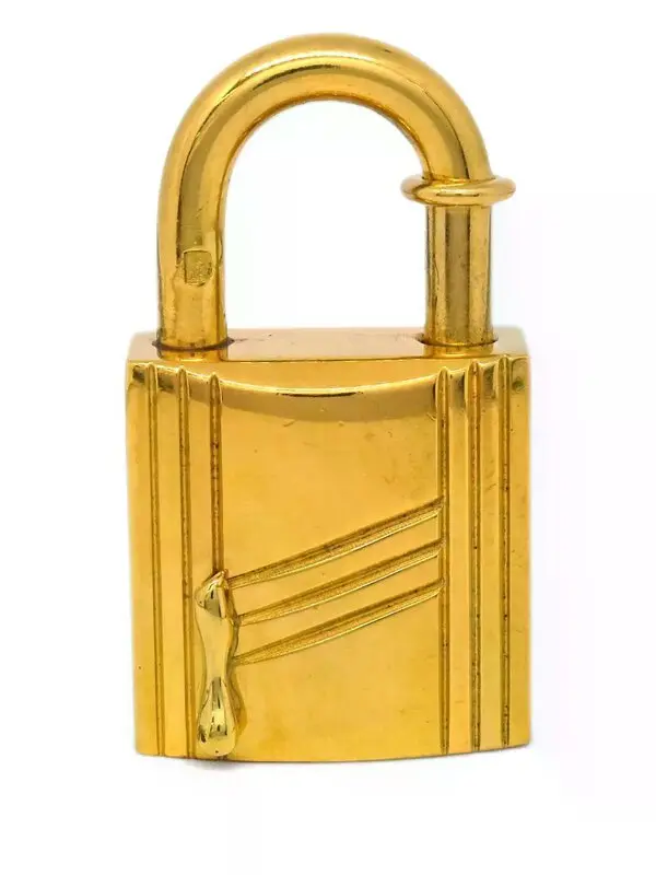 Hermès 1998 "arbre" Cadena Padlock - Gold