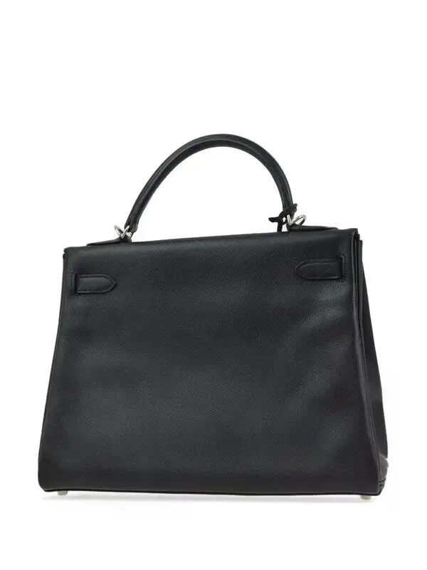 Hermès 2004 Kelly 32 Two-way Handbag - Black