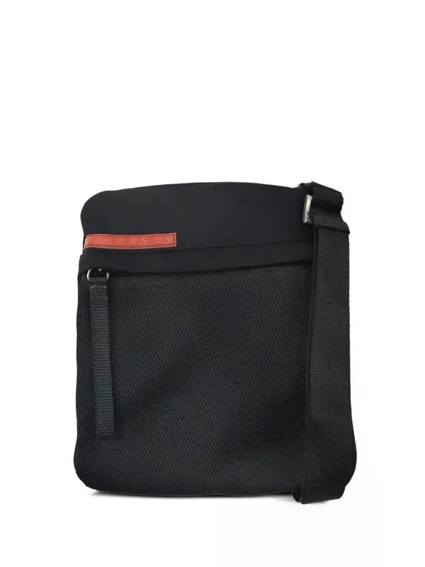 Prada 1990-2000s Logo-appliqué Crossbody Bag