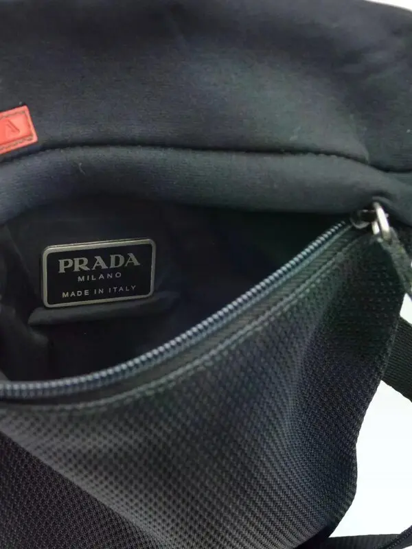 Prada 1990-2000s Logo-appliqué Crossbody Bag