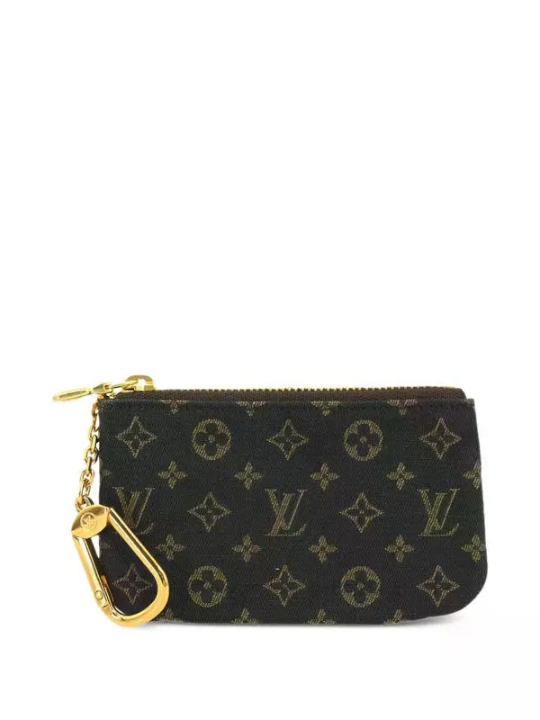 LOUIS VUITTON 2009 Mini Lin Wallet - Brown