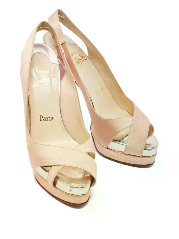 CHRISTIAN LOUBOUTIN 135mm Leather Heeled Sandals