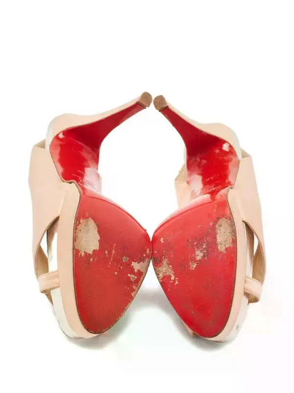 CHRISTIAN LOUBOUTIN 135mm Leather Heeled Sandals