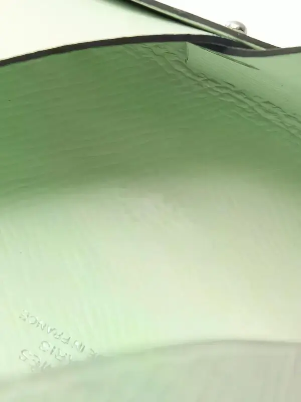 Hermès 2022 Calviduo Vert Fizz Wallet - Green