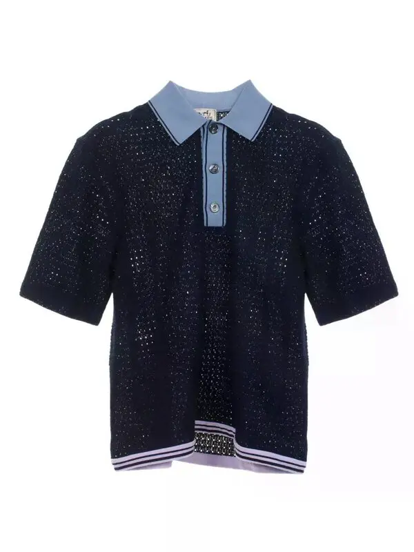 Hermès 2020s Knitted Polo Shirt