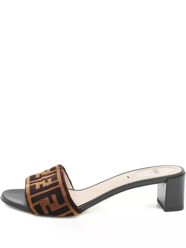 Fendi Ff-logo Sandals