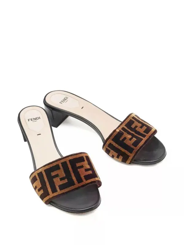 Fendi Ff-logo Sandals