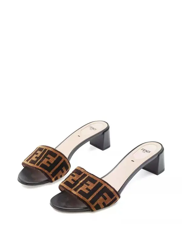 Fendi Ff-logo Sandals