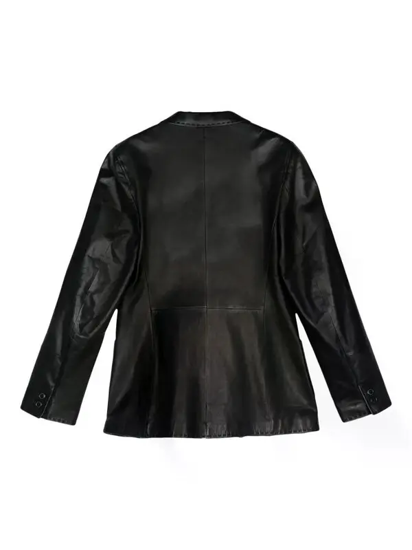A.N.G.E.L.O. VINTAGE CULT 2000s Leather Blazer