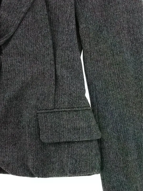 LANVIN 2008 Herringbone Blazer