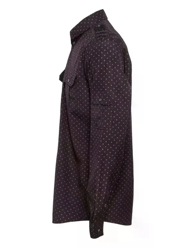 Dolce & Gabbana Polka-dot Cotton Shirt