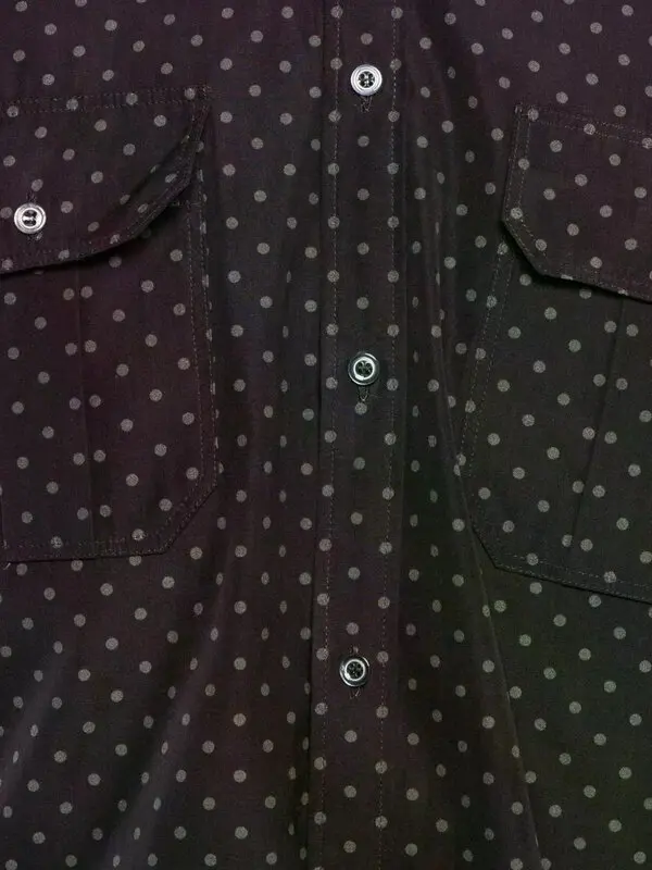 Dolce & Gabbana Polka-dot Cotton Shirt