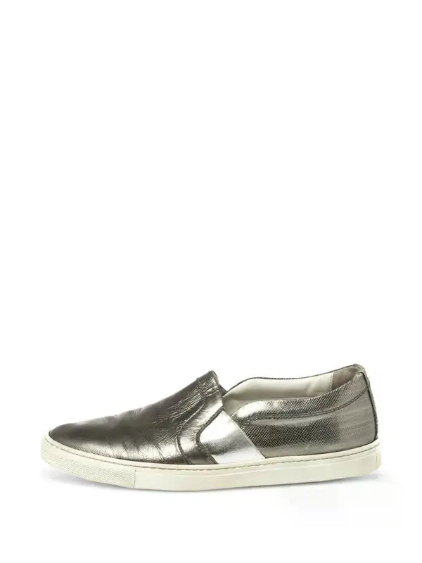 LANVIN Leather Slip-on Sneakers