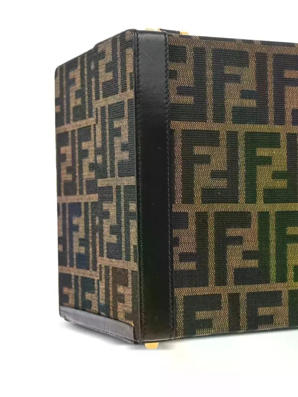 Fendi 1990-2000s Zucca Make-up Box