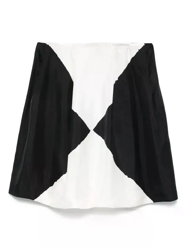 Saint Laurent 2000s Silk Mini Skirt