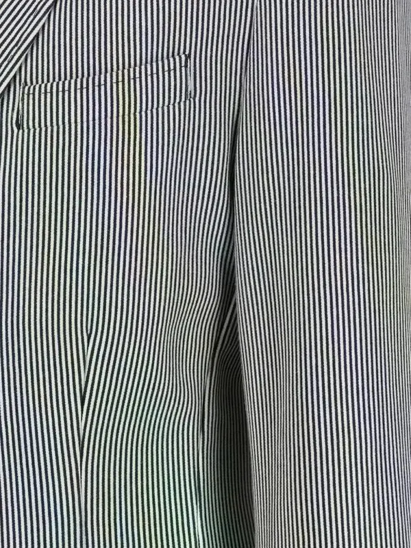 MASSIMO REBECCHI Striped Two-button Jacket