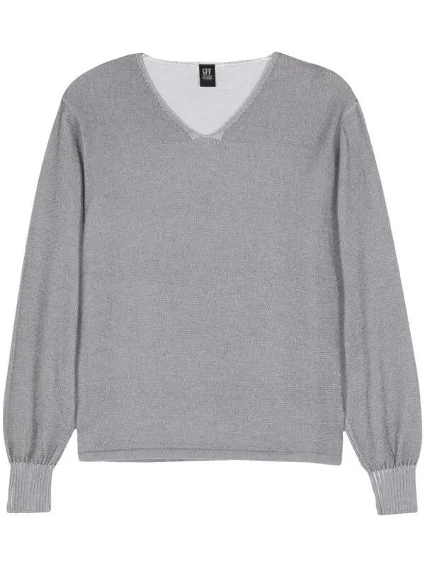 Gianfranco Ferre V-neck Knitted Jumper