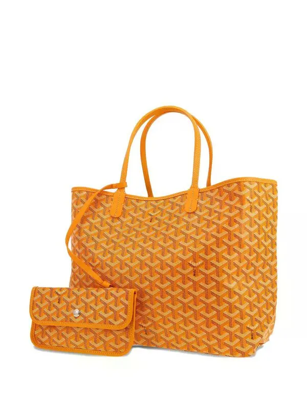 Goyard Saint-louis Chevron-pattern Tote Bag - Orange