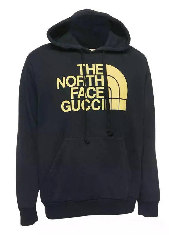 Gucci X The North Face Logo-print Cotton Hoodie