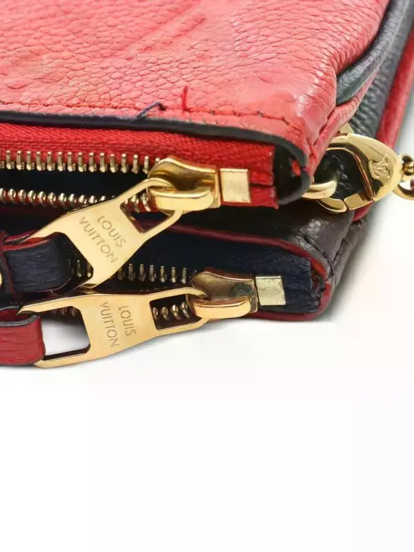 LOUIS VUITTON Monogram Empreinte Double-zip Shoulder Bag