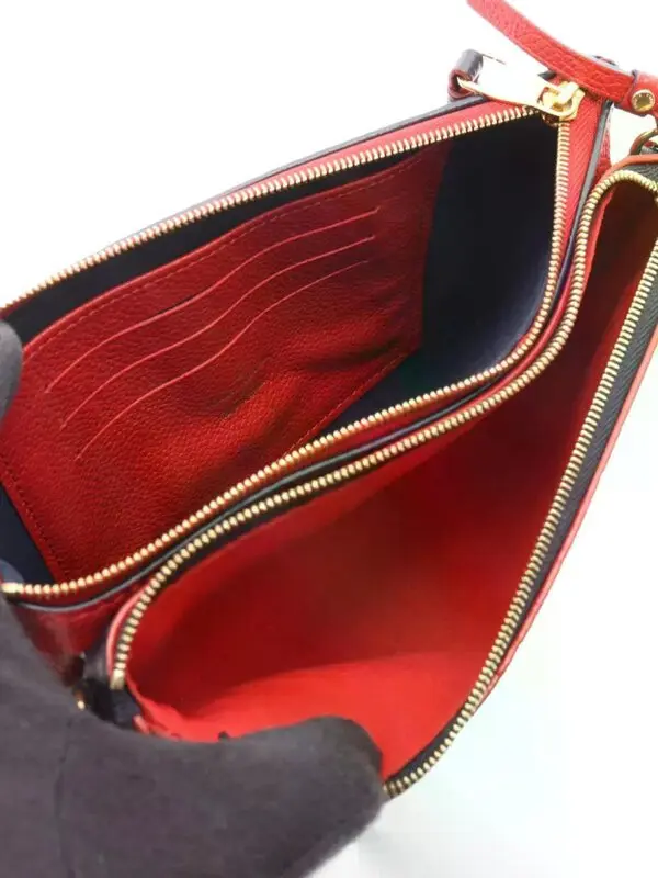 LOUIS VUITTON Monogram Empreinte Double-zip Shoulder Bag