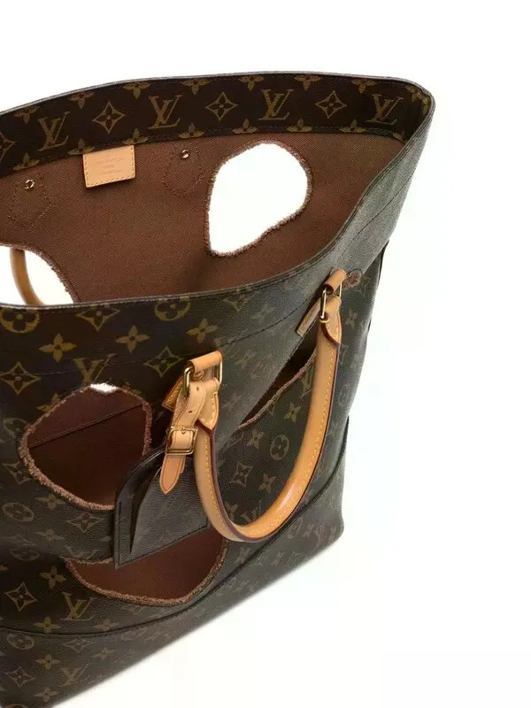 LOUIS VUITTON X Comme Des Garçons Monogram Hole Tote