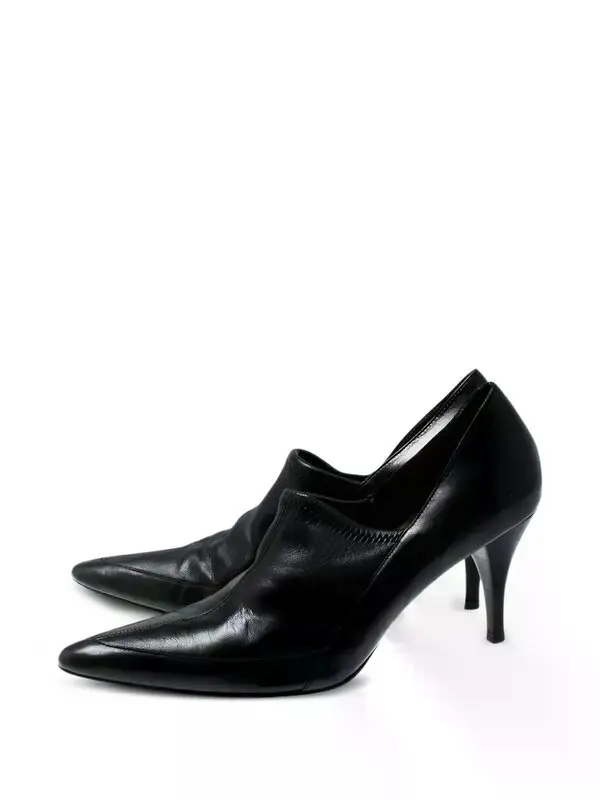 Gucci 75mm Leather Pointed-toe Pumps