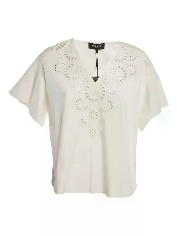 Paule Ka Broderie-anglaise Blouse