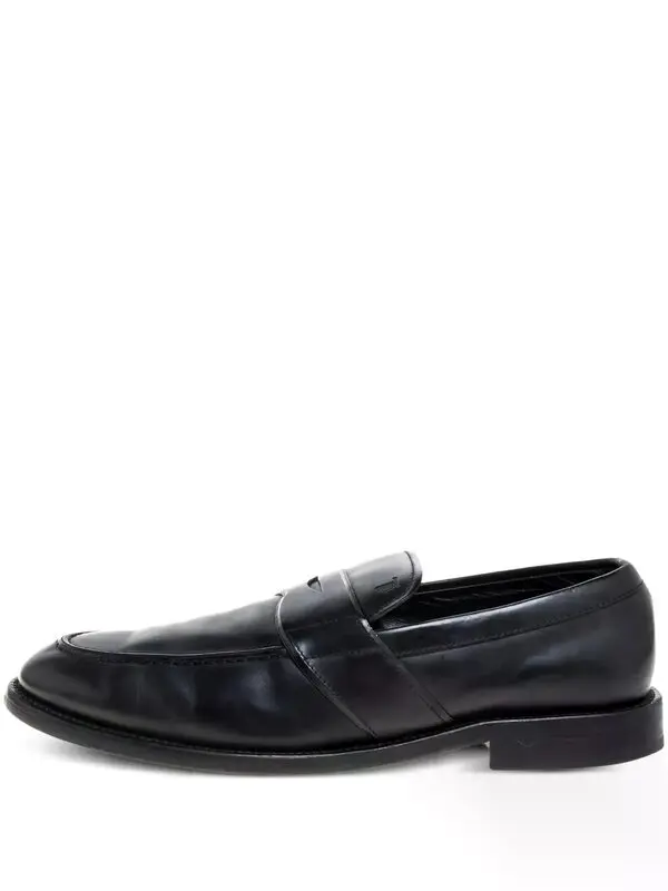 TOD'S Vintage Penny Loafers - Black
