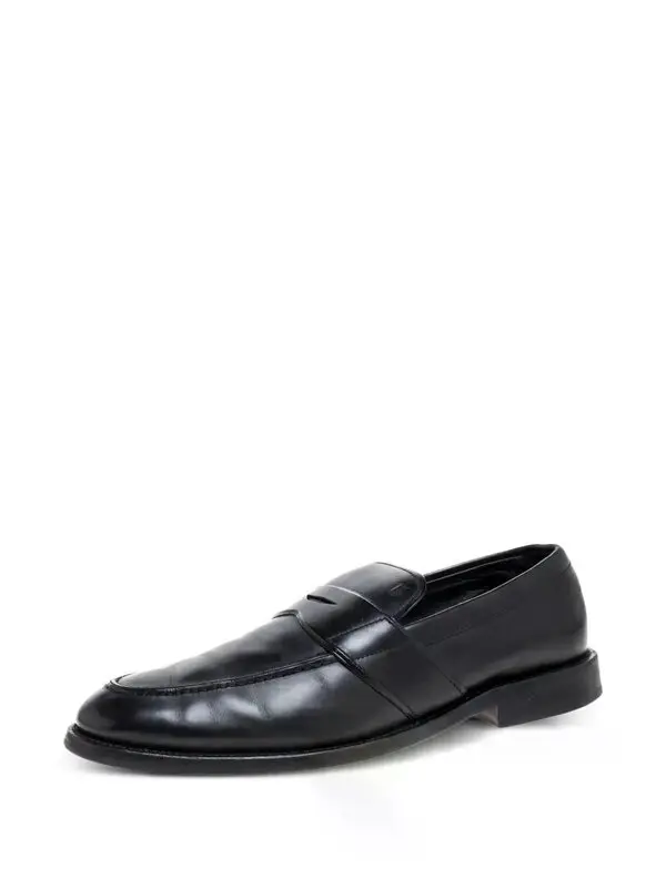 TOD'S Vintage Penny Loafers - Black