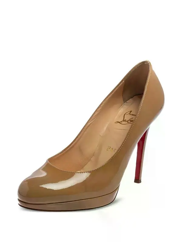 CHRISTIAN LOUBOUTIN Patent Leather Platform Pumps