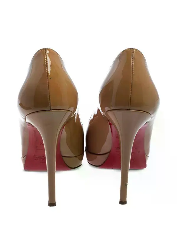CHRISTIAN LOUBOUTIN Patent Leather Platform Pumps
