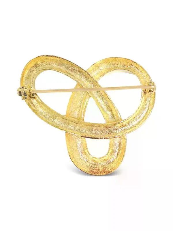 D'ORLAN 1980s Celtic Knot Brooch