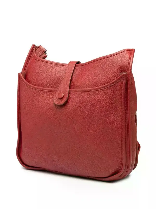 Hermès Togo Evelyne Iii 33 Crossbody Bag - Red