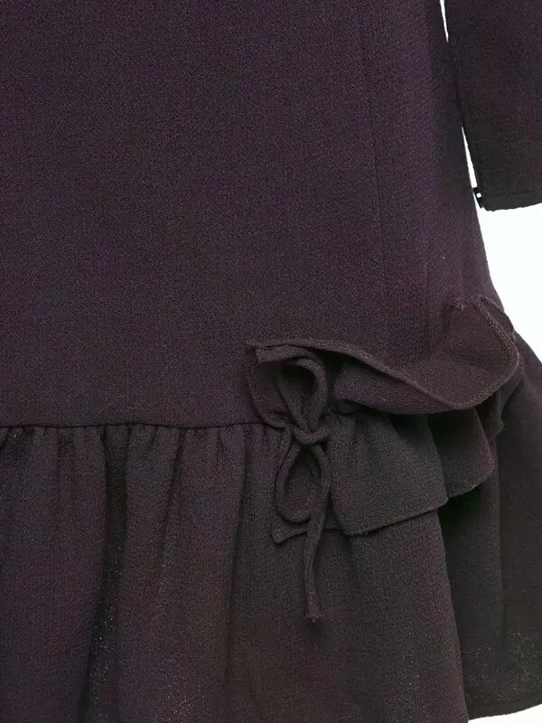 INGIE PARIS Ruffle-detail Dress