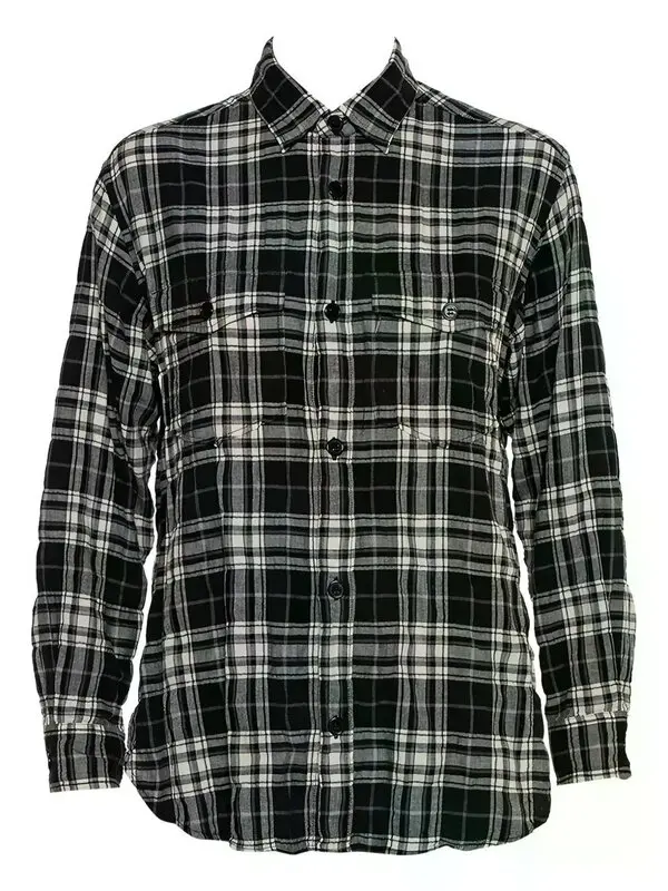 Saint Laurent Plaid Shirt