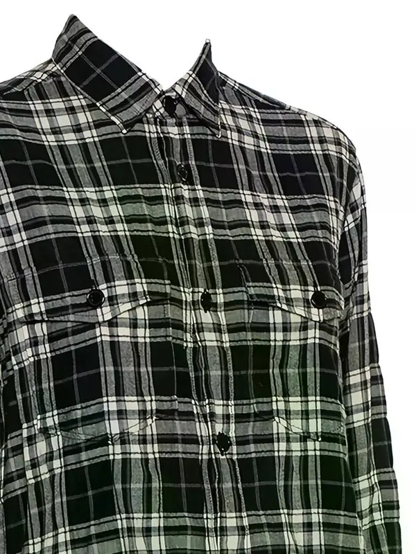 Saint Laurent Plaid Shirt