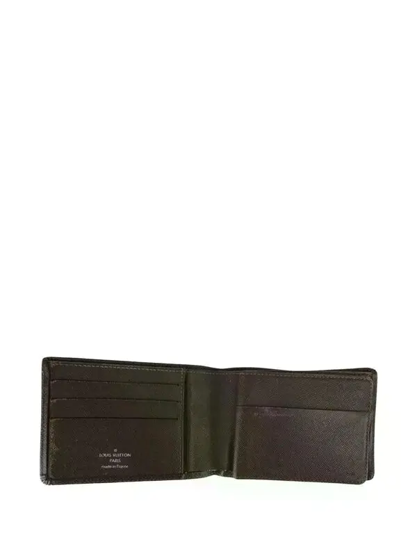 LOUIS VUITTON Leather Bi-fold Wallet