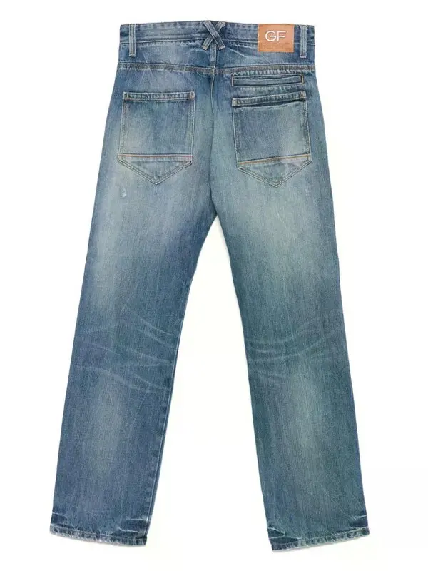 Gianfranco Ferre 2000s Logo-patch Jeans