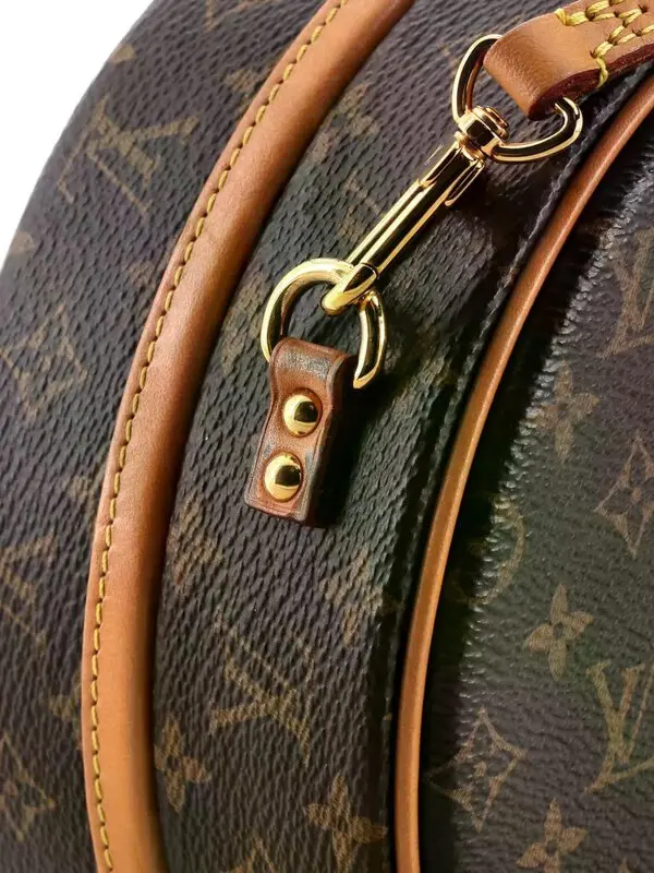 LOUIS VUITTON Petite Boite Chapeau Crossbody Bag Monogram Canvas - Brown