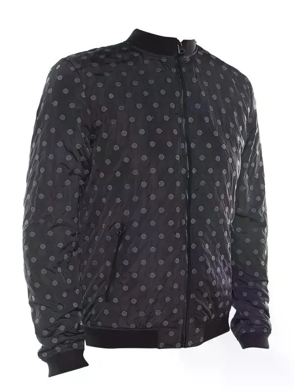 Dolce & Gabbana Embroidered Polka-dot Bomber Jacket