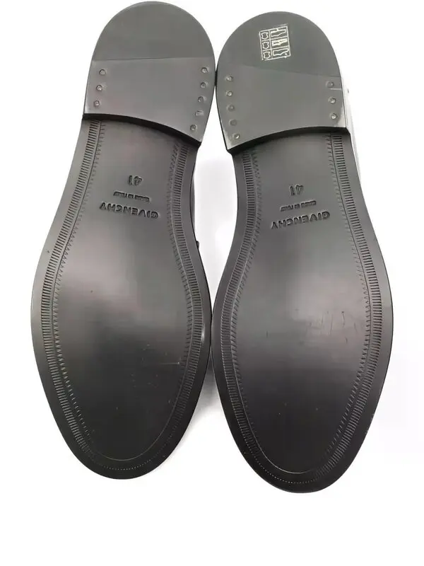Givenchy Logo-detail Leather Loafers