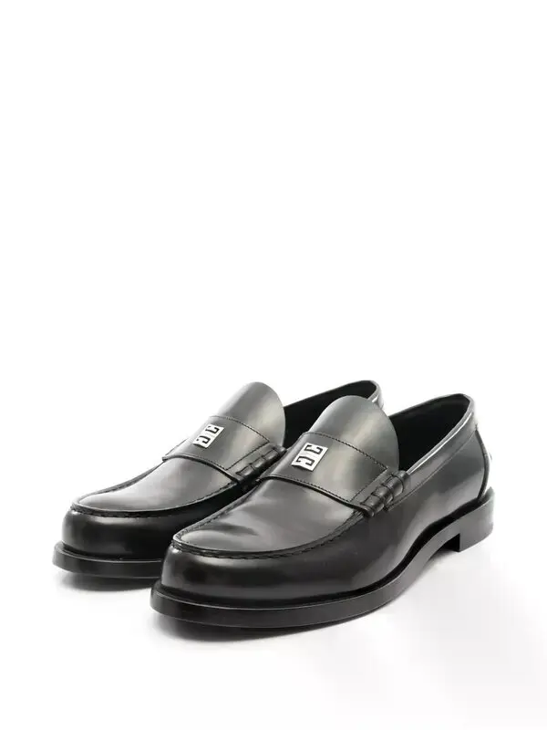 Givenchy Logo-detail Leather Loafers