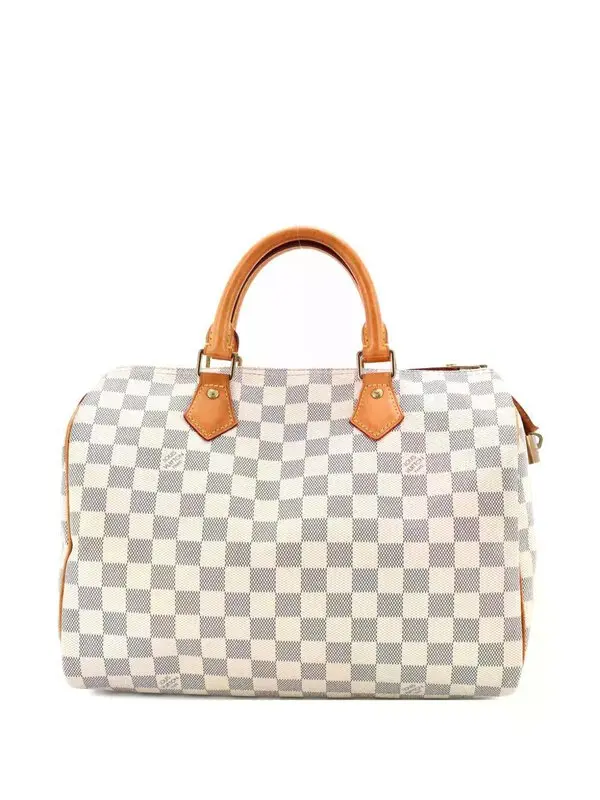 LOUIS VUITTON Damier Speedy 30 Satchel - Neutrals
