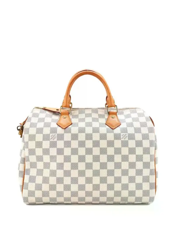 LOUIS VUITTON Damier Speedy 30 Satchel - Neutrals