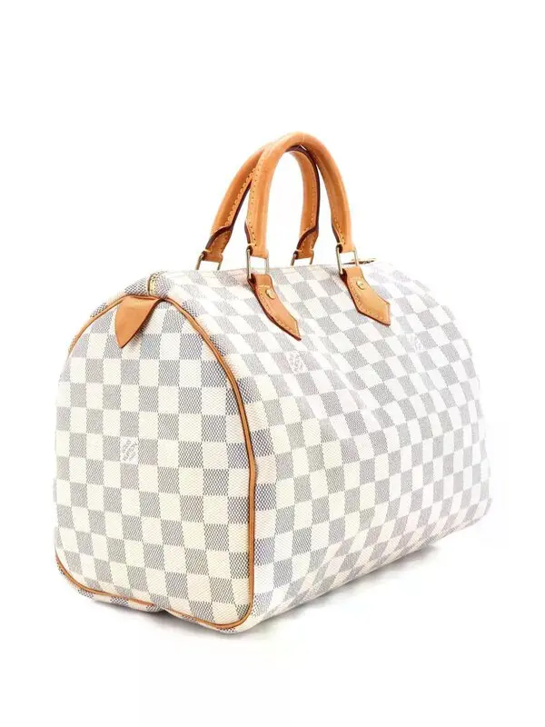LOUIS VUITTON Damier Speedy 30 Satchel - Neutrals