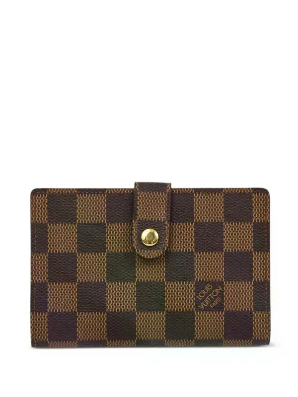LOUIS VUITTON 2005 Viennois Wallet - Brown